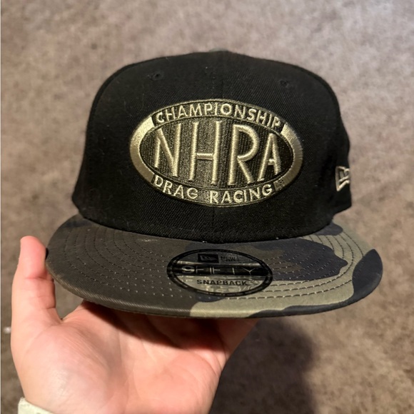 NHRA | Accessories | New Era Black And Gold Nhra Snapback Hat | Poshmark
